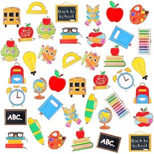 40 pcs back to school enamel pins bulk for students teachers enamel cute brooches lapel pins back to school brooch pins for clothes bags accessories gifts