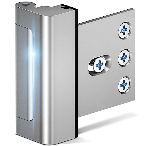 Door Reinforcement Lock - Easy Installation, Durable and Child-Safe Home Security Lock to Prevent Unauthorized Entry