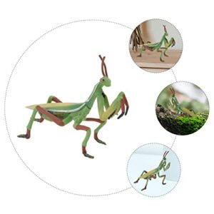 HANABASS 1pc Plastic Mantis Ornaments Outdoor Outdoor Animal Statues Plastic Animals Figures Flying Figurine Garden Decoration for Static Plastic Decorative Mantis