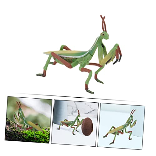 HANABASS 1pc Plastic Mantis Ornaments Outdoor Outdoor Animal Statues Plastic Animals Figures Flying Figurine Garden Decoration for Static Plastic Decorative Mantis