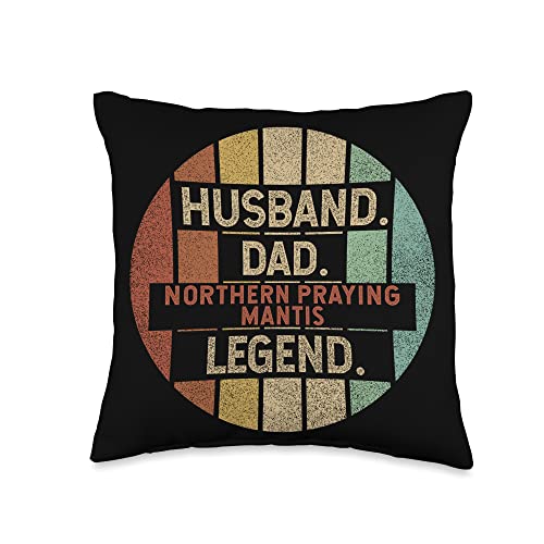 Check out my Northern Praying Mantis Shirts Husband Dad Northern Praying Mantis Legend Throw Pillow, 16x16, Multicolor