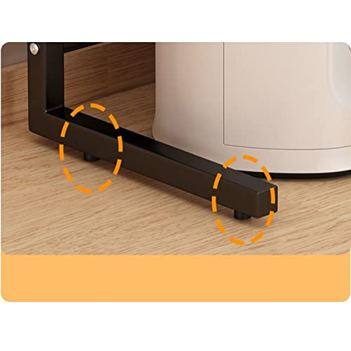 LUCBEI Microwave Oven Rack Air Fryer Storage Rack, Kitchen Countertop, Multifunctional Household Rice Cooker Storage Rack, Layered Electrical Storage Rack Kitchen Storage Rack