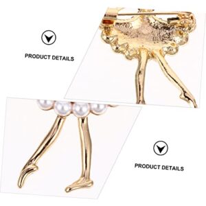 Tofficu 1pc Girl Brooch Cap Decorations Rhinestone Accessories for Women Rhinestone Brooch Alloy Rhinestone Brooch Pin Backpacks Jackets Hat Peal Breastpin Zinc Alloy Brooch Zinc Alloy