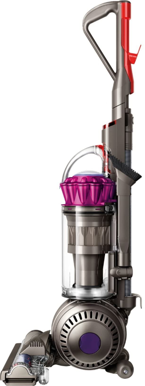 Dyson Ball Multi Floor Origin Upright Vacuum Cleaner, HEPA Filter, Height Adjustment, Strong Suction, Telescopic Handle, Self Propelled, Rotating Brush, 5-Year Warranty, with 5AVE Microfiber Cloth