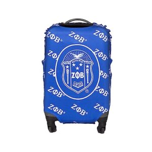 zeta phi beta sorority 3 letters small luggage cover