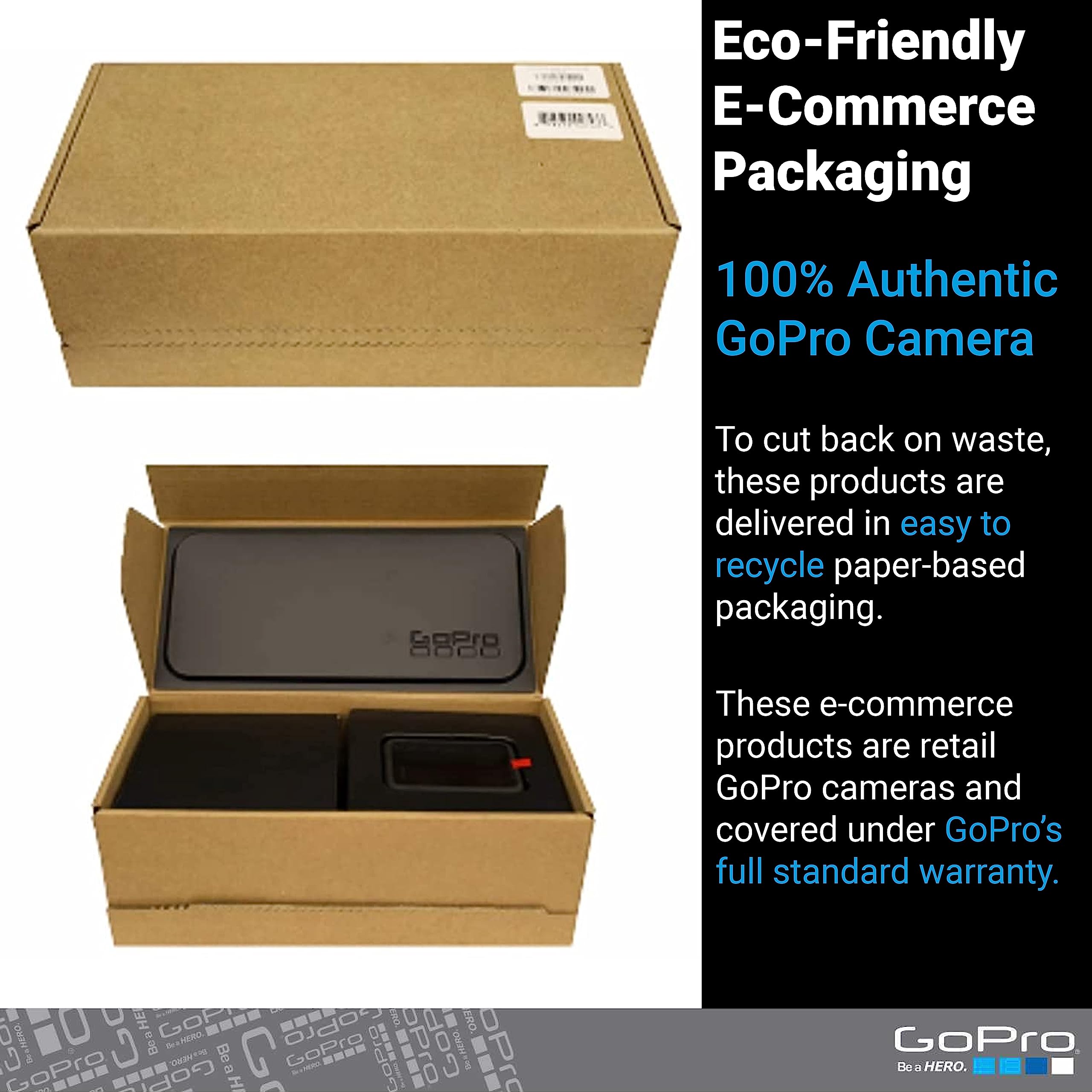 GoPro HERO11 Black – E-Commerce Packaging - Waterproof Action Camera with 5.3K60 Ultra HD Video, 27MP Photos, 1/1.9" Image Sensor, Live Streaming, Webcam, Stabilization