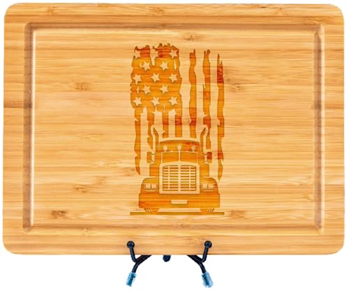 American Flag Cutting Board, Engraved Flag Board, Patriotic Board, 4th of July Board, Gift for Soldiers, Memorial Day, Independence Day Gift