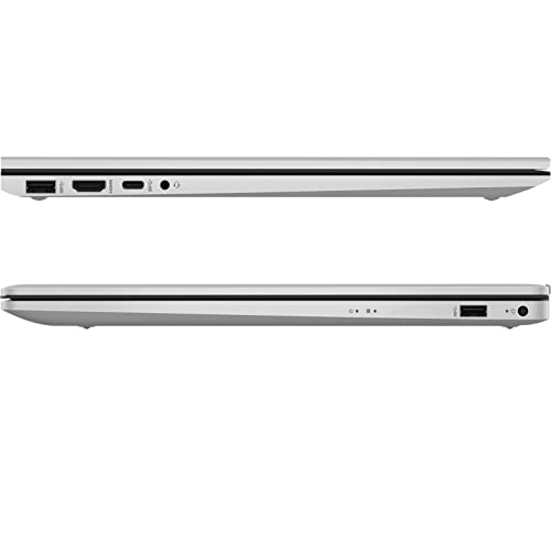 2023 HP 17 17.3" Touchscreen HD+ Business Laptop Computer, 12th Gen Intel 10-Core i5-1235U (Beat i7-1195G7), 8GB DDR4 RAM, 256GB PCIe SSD, WiFi, Bluetooth 5.0, Silver, Windows 11 Pro, BROAG HDMI Cable