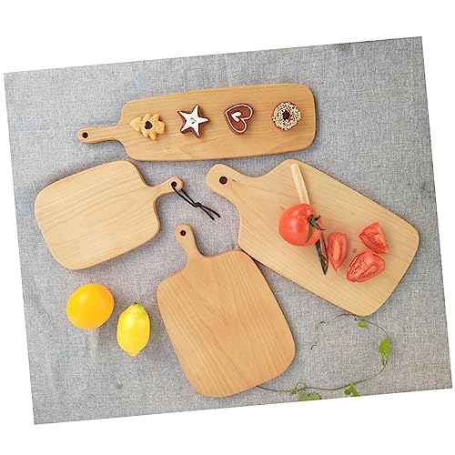 UPKOCH Choppinng Mat Cutting Board Wood Chopping Board Beech Breadboard Baking Tools Bamboo Chopping Board Breadboard Kitchen Cutting Board