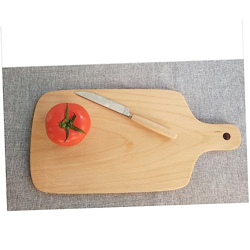 UPKOCH Choppinng Mat Cutting Board Wood Chopping Board Beech Breadboard Baking Tools Bamboo Chopping Board Breadboard Kitchen Cutting Board