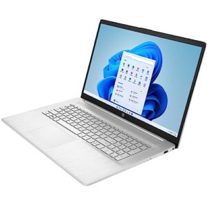 HP 2023 17 17.3" Touchscreen HD+ Business Laptop Computer, 13th Gen Intel 10-Core i7-1355U, 64GB DDR4 RAM, 4TB SSD, WiFi 6, Backlit Keyboard, Fingerprint Reader, Windows 11 Pro, BROAG HDMI Cable