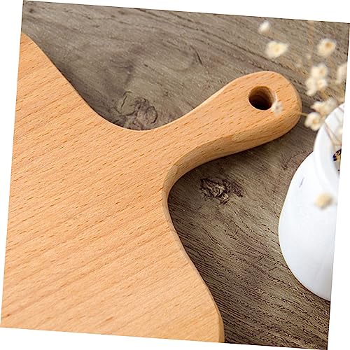 SWOOMEY 1pc Wood Cheese Board Pallet Pallets Square Tray Fruit Tray Bread Boards Wooden Cutting Board Mincing Board Chopping Board Breadboard Wooden Breadboard Bamboo One Piece Khaki