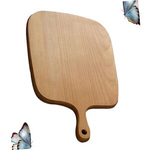 SWOOMEY 1pc Wood Cheese Board Pallet Pallets Square Tray Fruit Tray Bread Boards Wooden Cutting Board Mincing Board Chopping Board Breadboard Wooden Breadboard Bamboo One Piece Khaki