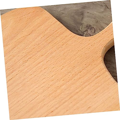 SWOOMEY 1pc Wood Cheese Board Pallet Pallets Square Tray Fruit Tray Bread Boards Wooden Cutting Board Mincing Board Chopping Board Breadboard Wooden Breadboard Bamboo One Piece Khaki