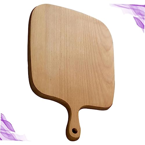 SWOOMEY 1pc Wood Cheese Board Pallet Pallets Square Tray Fruit Tray Bread Boards Wooden Cutting Board Mincing Board Chopping Board Breadboard Wooden Breadboard Bamboo One Piece Khaki