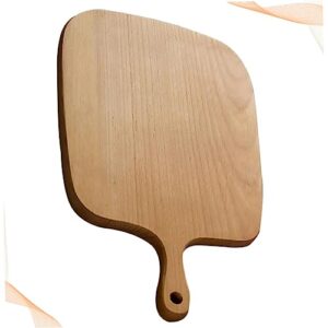 SWOOMEY 1pc Wood Cheese Board Pallet Pallets Square Tray Fruit Tray Bread Boards Wooden Cutting Board Mincing Board Chopping Board Breadboard Wooden Breadboard Bamboo One Piece Khaki