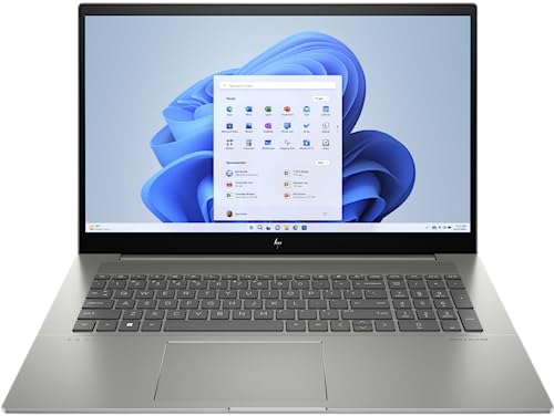 HP Envy Laptop 2023 New, 17.3" FHD IPS Touchscreen, Intel Core i7-1355U 10-Core, NVDIA GeForce RTX 3050, 40GB DDR4, 2TB SSD, Backlit Keyboard, Thunderbolt 4, Wi-Fi 6E, Win10 Home, COU 32GB USB