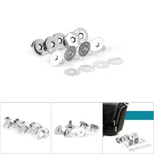 14mm Magnetic Button Clasp Snaps, Magnetic Sewing Buckle, Handmade Knitting Buttons Sets, for Sewing, Craft, Bags, Clothes (01)