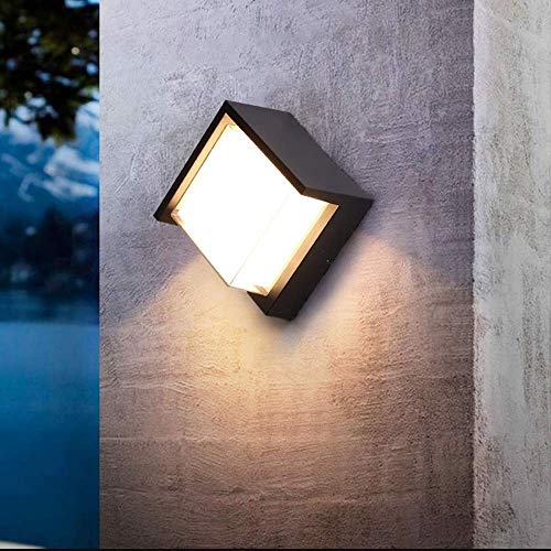 QZWLFY Wall Lamps & Sconces Wall Lamp， Wall Lamp Modern Minimalist Outdoor Waterproof Wall Lamp Indoor and Outdoor Balcony Lamp Courtyard Home Outdoor Door Reading Lamp Room Lights