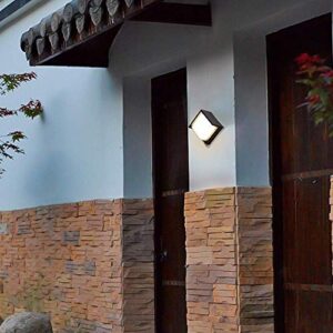 QZWLFY Wall Lamps & Sconces Wall Lamp， Wall Lamp Modern Minimalist Outdoor Waterproof Wall Lamp Indoor and Outdoor Balcony Lamp Courtyard Home Outdoor Door Reading Lamp Room Lights