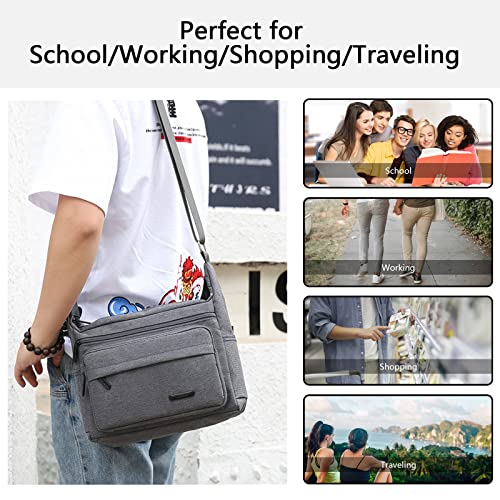 Storvyllf Small Messenger Bag,Single Strap Backpack Women Men Crossbody Bag Teen School Satchel Boys Girls Shoulder Daypack