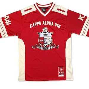 Kappa Alpha Psi M15 Football Jersey Crimpson Red [5XL]