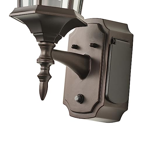 Dusk to Dawn Outdoor Lighting,Outdoor Wall Lighting,Exterior Wall Sconce Antique Beacon Wall Lamp Porch Light Fixture for Decks, Patios