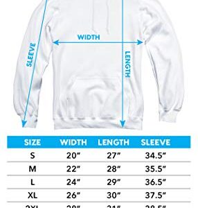 Zeta Phi Beta Sorority Official One Color Logo Unisex Adult Pull-Over Hoodie, Royal Blue, Large