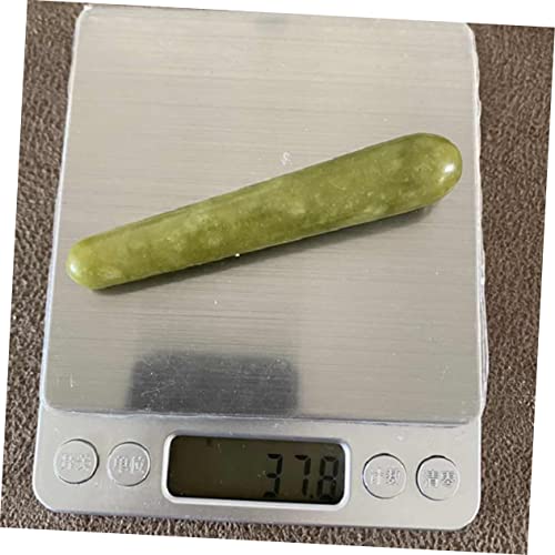 Hemoton Xiuyan Jade Point Health Care Pen Jade Pen Meridians Tool Facial Massager Whole Body Massager Face Massage Tools Green Body Scraper Tools