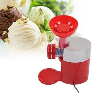 VTOSEN Icecream Maker Fruit Ice Cream Dessert Making Machine 160W Set Kit for Home Kitchen - Kitchen Ice Cream Maker Machine for Homemade Fruit Desserts(American Standard 110V)