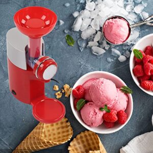 VTOSEN Icecream Maker Fruit Ice Cream Dessert Making Machine 160W Set Kit for Home Kitchen - Kitchen Ice Cream Maker Machine for Homemade Fruit Desserts(American Standard 110V)