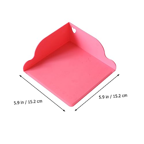 BESTonZON 3 Pcs Fruit Cutting Board Mini Cutting Boards Cheese Cutting Board Large Cutting Board Carving Board Vegetable Cutting Mats Meat Cutting Board Pp Pink Practical Chopping Board Food