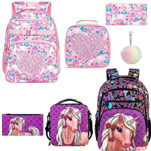 txhvo 6pcs unicorn bag 25