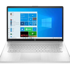 HP Laptop 17-cn0006cy 17.3" HD+ Touchscreen Display, Intel Core i3-1125G4, Intel UHD Graphics, 8GB RAM, 512GB SSD, Wi-Fi and Bluetooth, Natural Silver (Renewed)