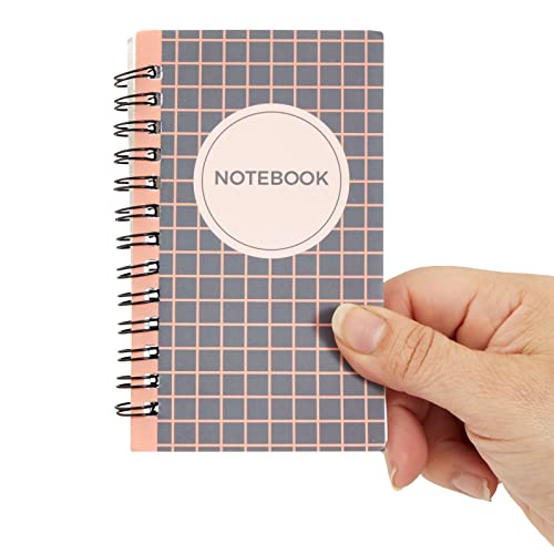 12 Pack Small Spiral Bound Pocket Sized Notebook with Lined Pages, 50 Sheets Each, 3 Designs (3x5 In)