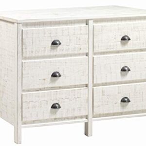 Camaflexi Baja Dresser, 6 Drawer, White