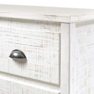 Camaflexi Baja Dresser, 6 Drawer, White