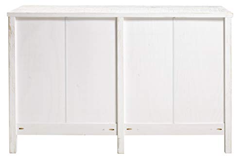 Camaflexi Baja Dresser, 6 Drawer, White