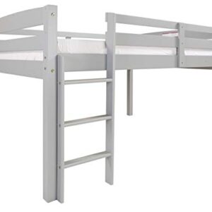 Concord Junior Loft Bed, Full, Grey