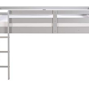 Concord Junior Loft Bed, Full, Grey