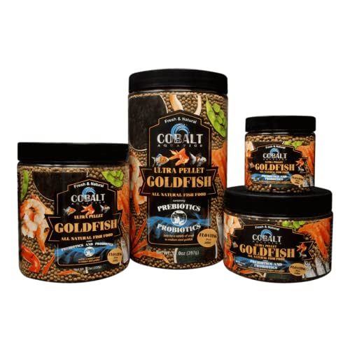 Cobalt Aquatics Ultra Goldfish Floating Pellets 3 mm, 4.5 oz.