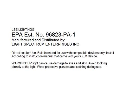 LSE Lighting UC10W1 UV Lamp for Honeywell UV100RM System