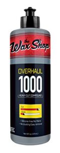 the wax shop 50959 16 ounces overhaul heavy cut polishing compound-16oz