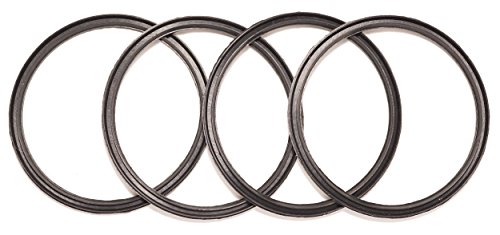 4 Pack New OEM Replacement Rubber Lid Seals for 14 or 30 Ounce Insulated Stainless Steel Tumblers Such As Yeti RTIC Ozark Trail Mossy Oak Atlin Beast