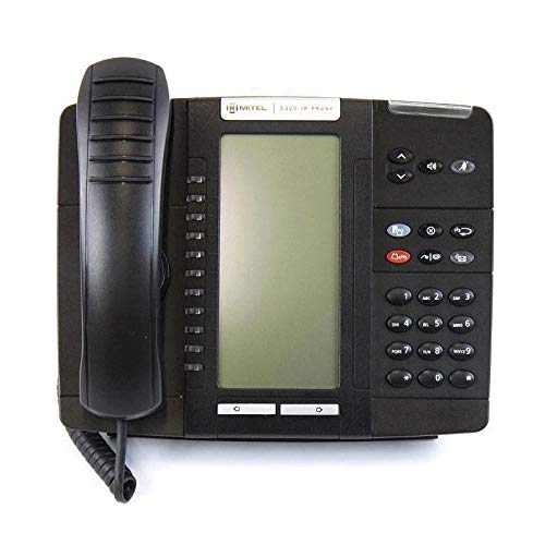 Mitel 5320 IP Phone w/New Handset & Cables 50006191 (Renewed)