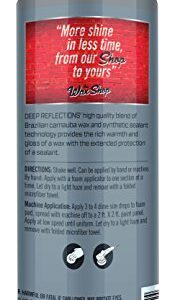 the Wax Shop 50964 Deep Reflections Liquid Carnauba Wax - 16oz