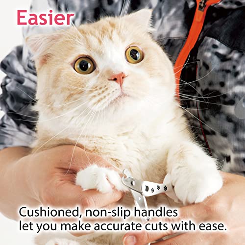 Purrcision Feline Cat Nail Clippers Stress-Free, Expertly Crafted in Japan, Neater, Easier, Safer, 30% Thinner Blades, No.1 Seller in Japan!