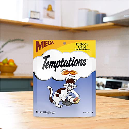 Temptations Indoor Control Chicken Flavor Cat Treats, 4.9 oz.