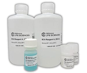 bicinchoninic acid (bca) protein assay w/bsa protein standard, 500 assays/ 2500 micro-assays, colorimetric- by cepham life sciences