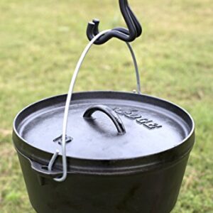 Lodge - A5-11 Lodge 4-in-1 Camp Dutch Oven Tool, 10.82, Black